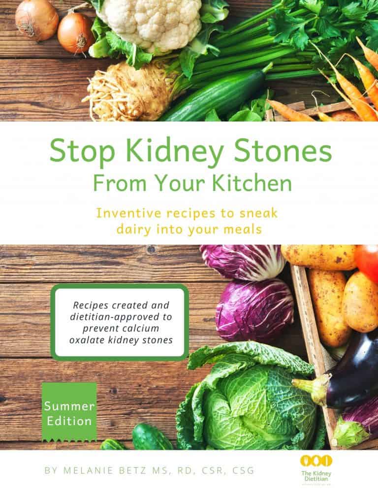 The Kidney Stone Diet: Nutrition to Prevent Calcium Oxalate Kidney ...