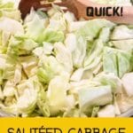 Sweet & Tangy Sautéed Cabbage - The Kidney Dietitian