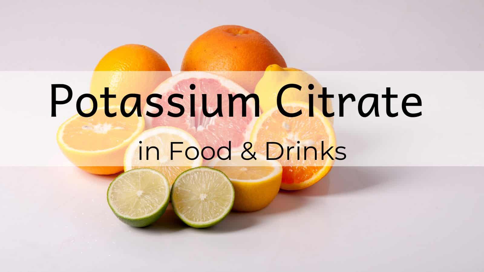 Potassium Citrate in Food & Drinks - The Kidney Dietitian