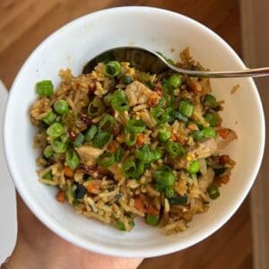 The BEST Low Sodium Fried Rice - The Kidney Dietitian